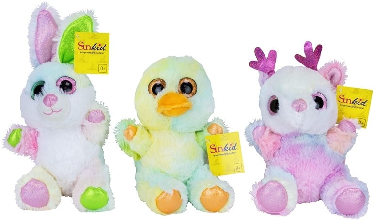 Sunkid Plush Animals Glitter Edition assorted 18cm
