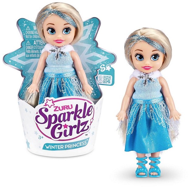 Zuru Sparkle Girlz Doll in Cupcake Winter Princess assorted in display