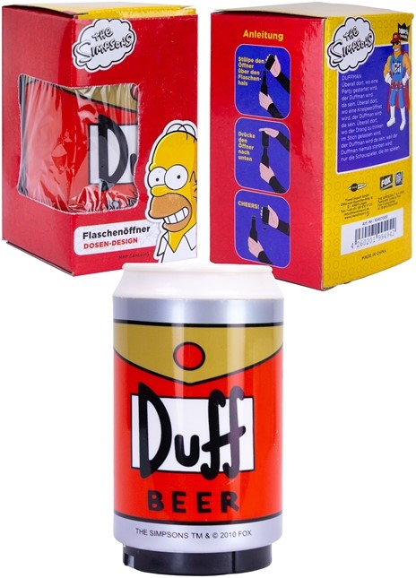 The Simpsons Duff Beer Apripulse 5x9 cm