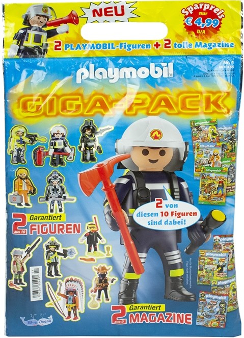 XL-Blindbag Playmobil Giga-Pack 24x37cm (2x Magazines + 2x Extras)