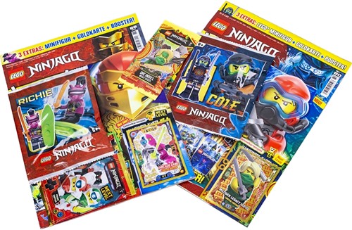 XL-Blindbag Lego Ninjago Feuer-Pack! 24x37cm (2x Magazines + 2x Lego ...