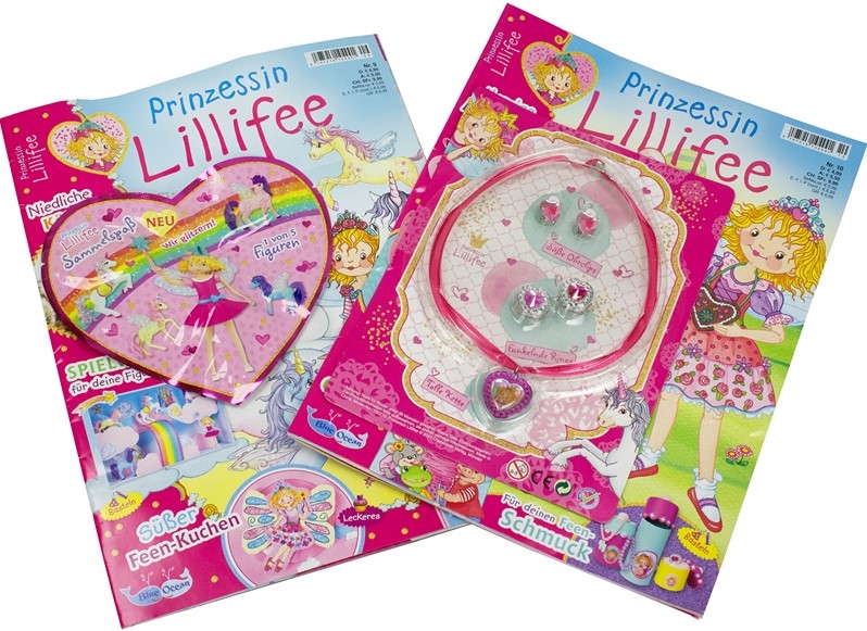 XL-Blindbag Prinzessin Lillifee Prinzessinnen 24x37cm (2x Magazines ...