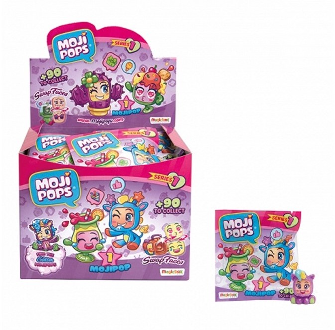 Moji Pops Blindbag 8x10cm assorted in display (24)