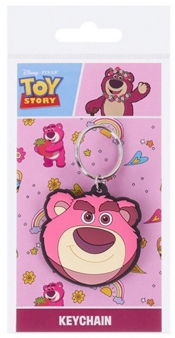 Toy Story Lotso Keychain 2D PVC 4 assorted 7x12,5cm