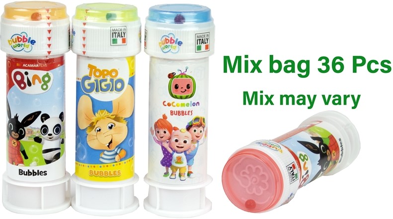 Dulcop Cocomelon / Bing / Topo Bubbles 60ml assorted
