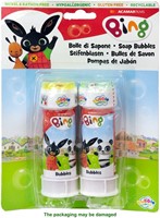 Dulcop Bing Bubbles 60ml 2-Pack on Blister 16x22cm (B-Choice packaging)