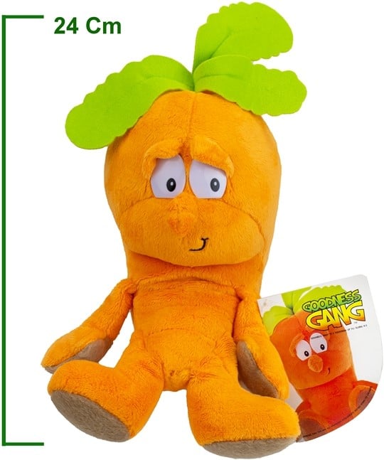 Goodness Gang Peluche carotte 24cm