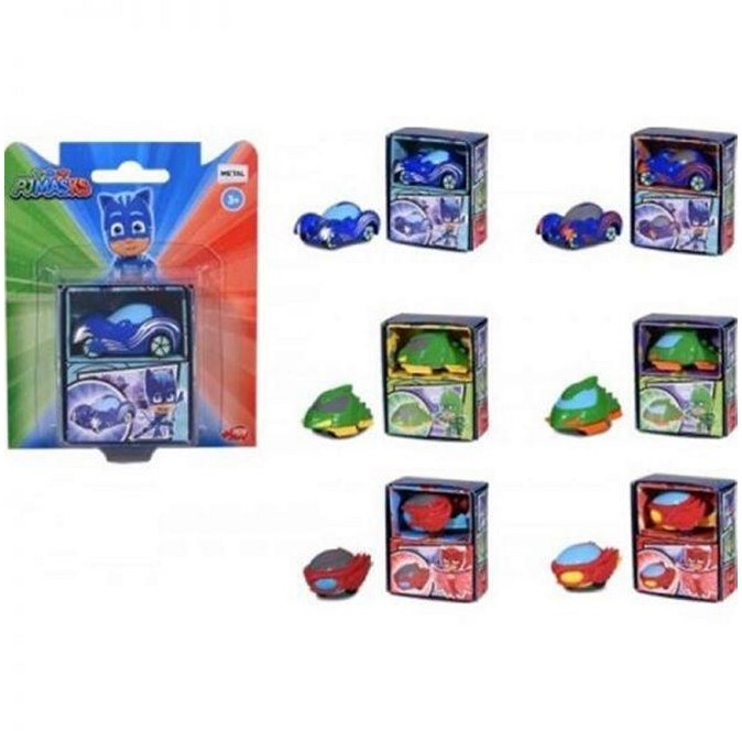 PJ Masks Micro Racer Die-Cast assortis 12,5x15,5cm