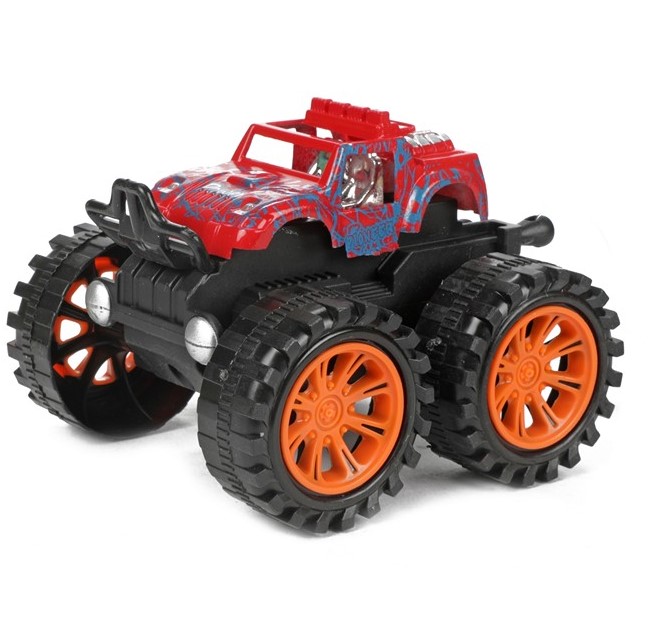 Monster truck Stunt360 fricción 8x9cm 4 surtidos en display (12)