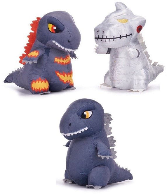 Godzilla Plush 3 assorted 25cm