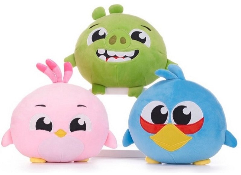 Angry Birds Squashy Podgies 6 assorted 19cm