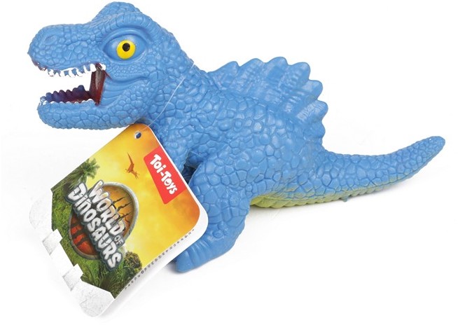 WORLD OF DINOSAURS Kneaddino -stretchy 15cm 8 assorted in display (12)