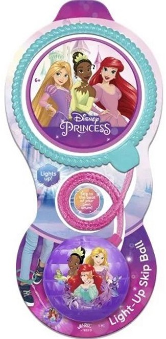 Disney Princess / Minnie Mouse Skipping Rope with Light Up Ball 2 ...