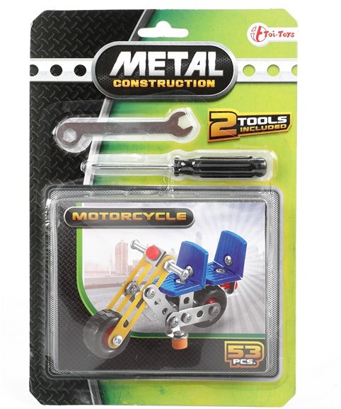 METAL 3D Structural Metal Vehicle (diy) 3 assorted 15.5x23cm