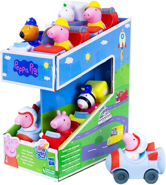 Hasbro Peppa Pig Little Buggy 8x6cm sortiert im display (8)