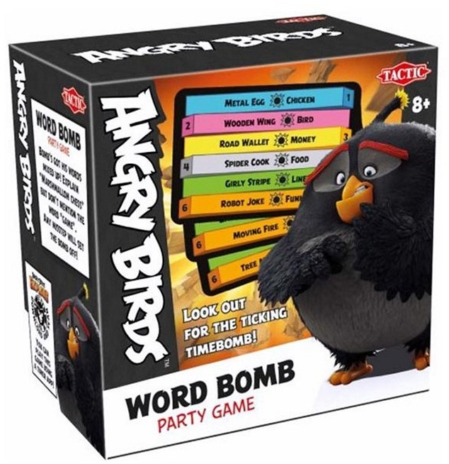 Angry Birds Party Game "Word Bomb" 12,5x12,5cm