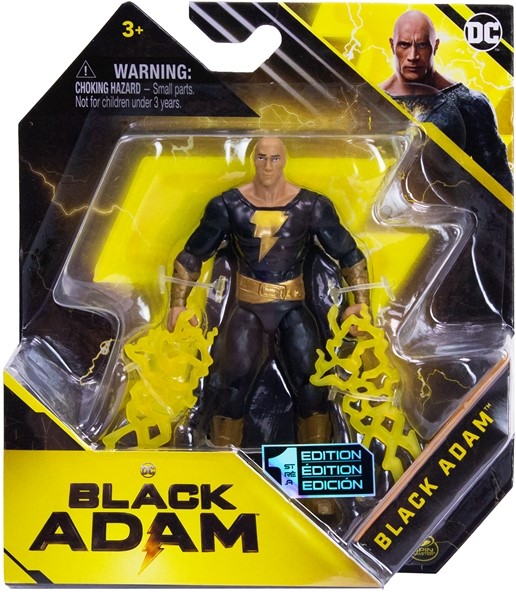 Black Adam Figures 10cm 3 assorti 14x16cm