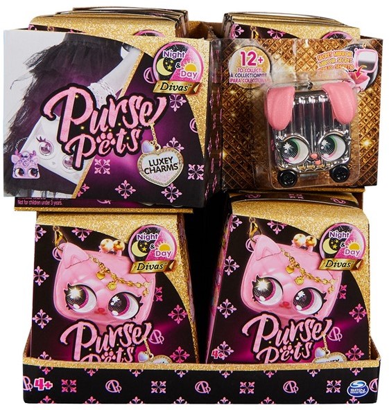 Spin Master Purse Pets Luxey Charms Night & Day Divas 10x10cm sortiert ...