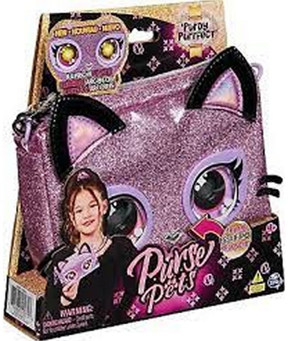 Spin Master Purse Pets Purdy Purrfect con luz 17x18cm