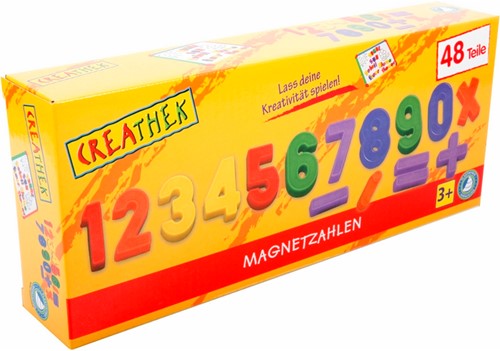 Vedes - Creathek - Magnetic numbers 48 pieces