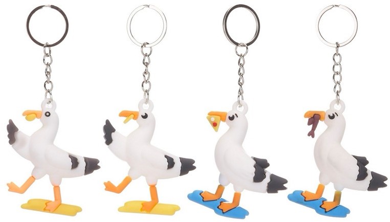 Steven the Seagull Llavero 3D 4 surtidos 6x6cm