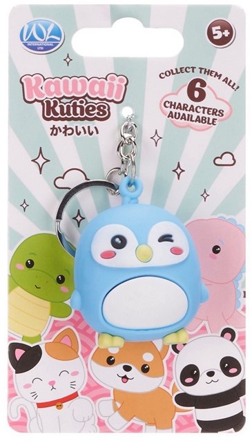 Kawaii Kuties Series 2 Keychain 3D 6 assorted 6cm