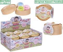 Kawaii Kuties Surprise Squishy Dumpling 10cm Bao Buns 4,5cm 3-Pack ...