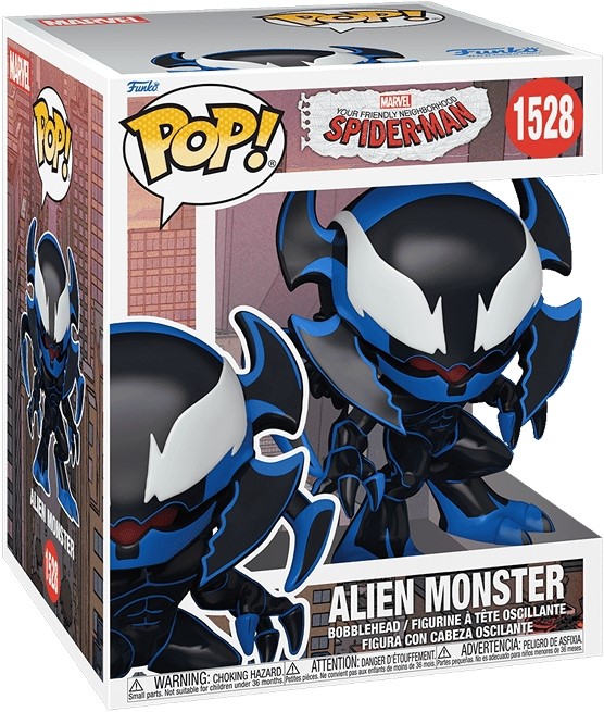 POP! Marvel Spider-Man Alien Monster (Super size)