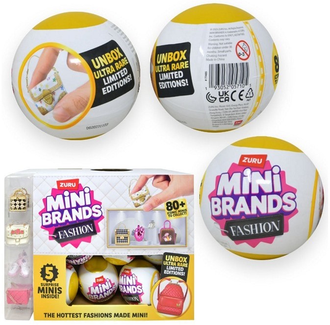 Zuru 5 Surprise Surprise Ball Mini Brands Fashion assorted in display (21)