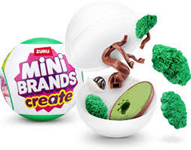 Zuru Mini Brands Create Garden Surprise Ball 10cm Mini plants ...