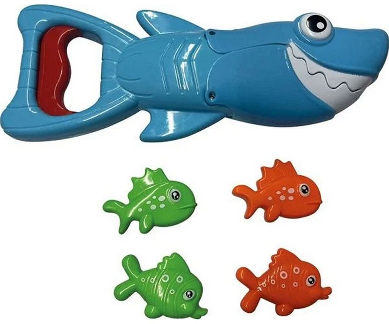 Splash & Fun Bath Toys Shark Grabber 20x34cm