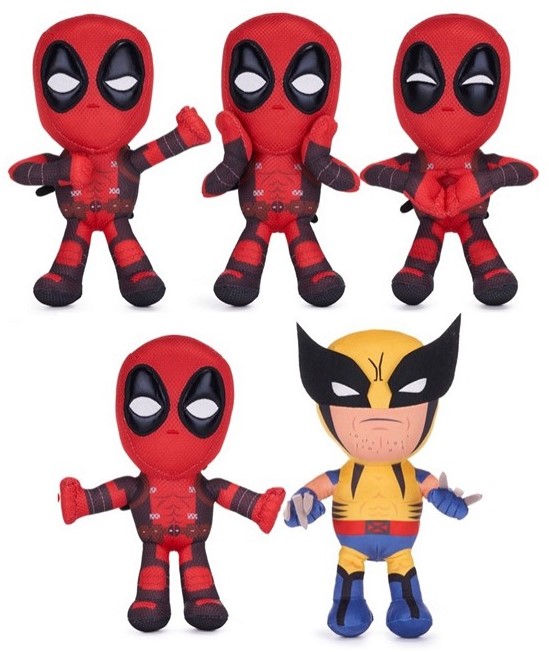 Deadpool Plush S3 Gift 5 assorted 30cm