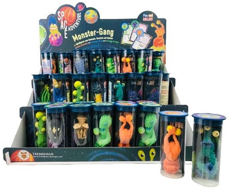 Trendhaus Space Adventure Monster-Gang 10cm assorti in display (48)