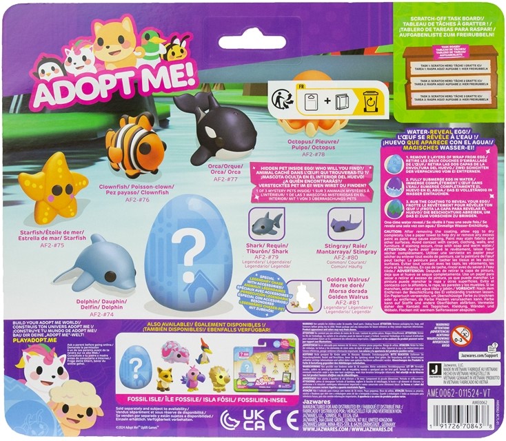 Adopt Me! Figures 6-Pack Into the Sea 21,5x24cm