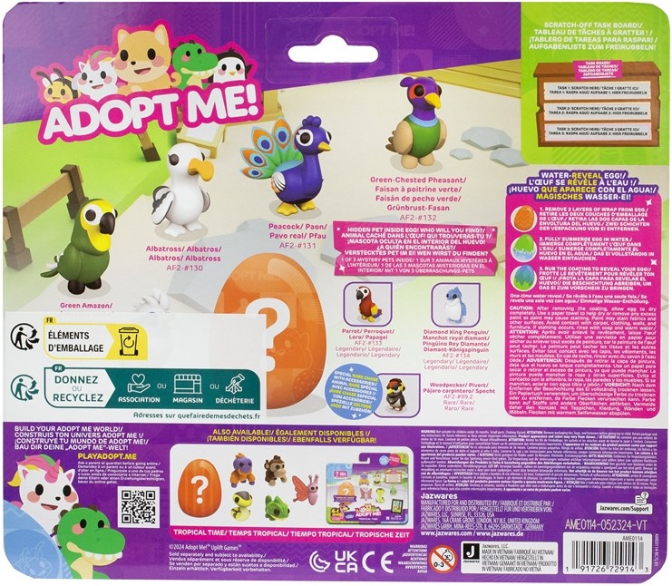 Adopt Me! Figurenset 6-Pack Feathered Friends 21,5x24cm