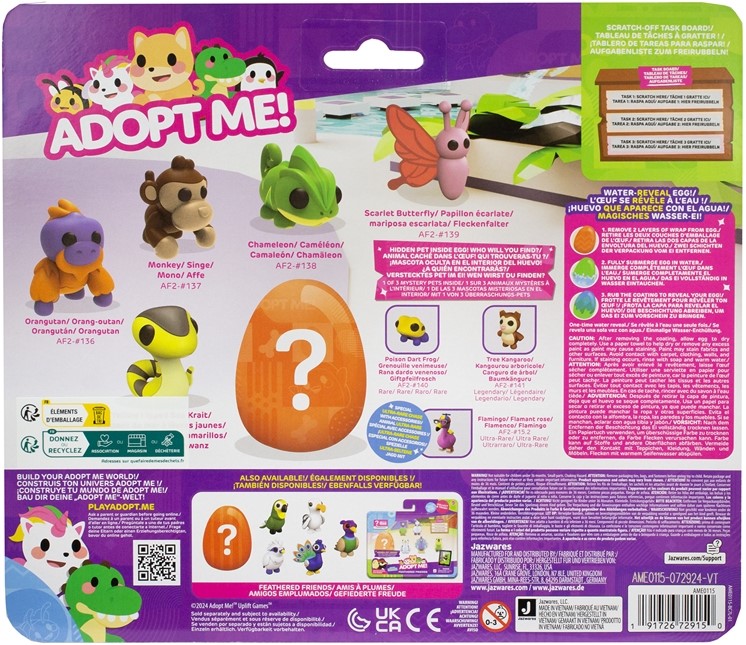 Adopt Me! Figurenset 6-Pack Tropical Time 21,5x24cm