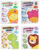 Colouring book A4 "Learn to Draw" + Stickers 21,5x28cm