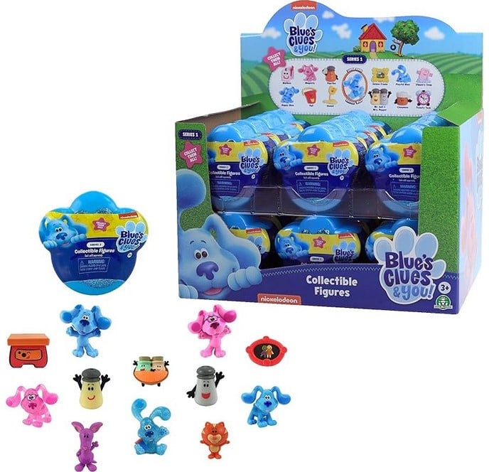 Blue's Clues & You Collectible Figure 8x8cm in display (24)