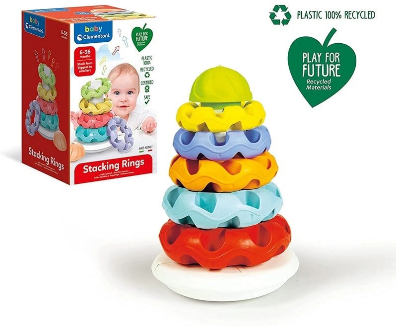 Clementoni Baby Stacking Rings 15x24cm