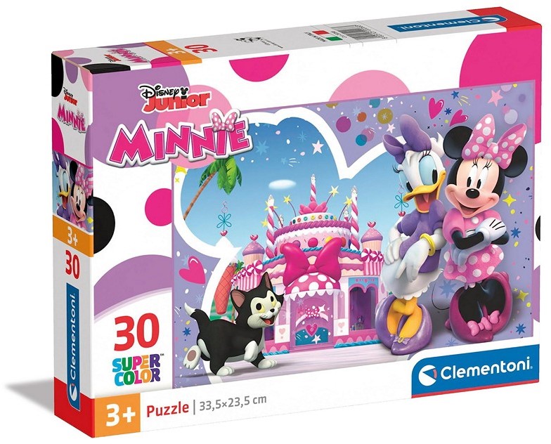 Clementoni Disney Minnie Mouse Supercolor Puzzle 30 pieces 15x20cm