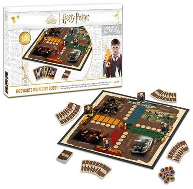 Harry Potter Hogwarts Wizardry Quest Game 27x40cm (Language: English)