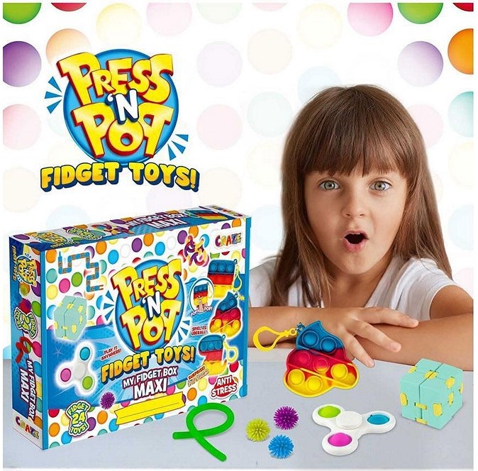 Craze Press´n Pop My Fidget Box Maxi 23x32,5cm