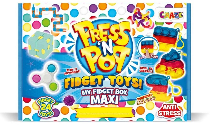 Craze Press´n Pop My Fidget Box Maxi 23x32,5cm