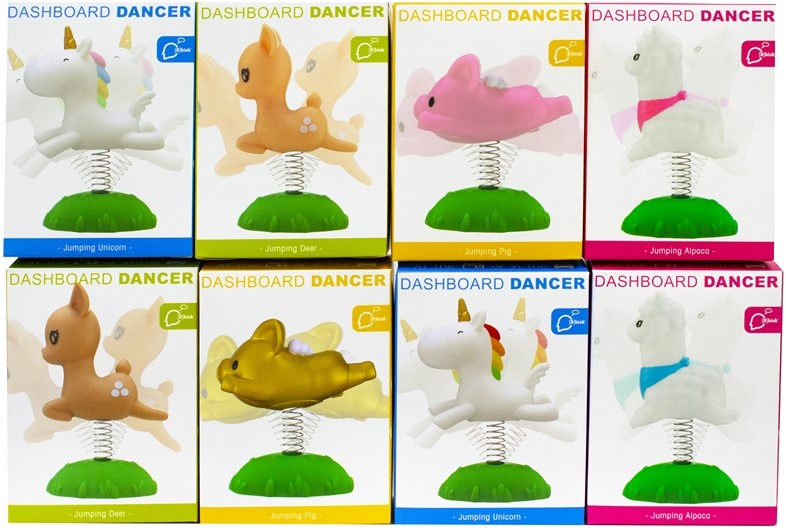 Dashboard Dancer 8x11cm assorted in display (12)