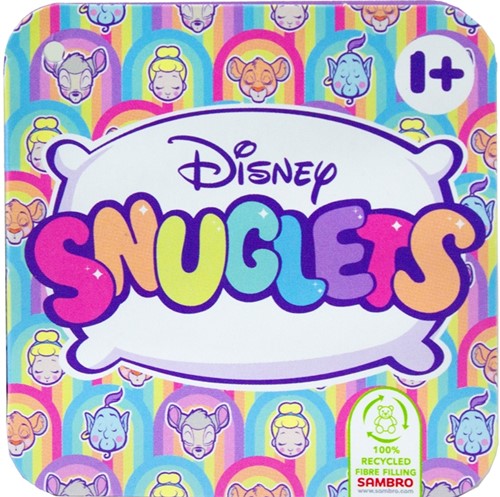 Disney Snuglets Plush Bagclip 5 assorted 12cm