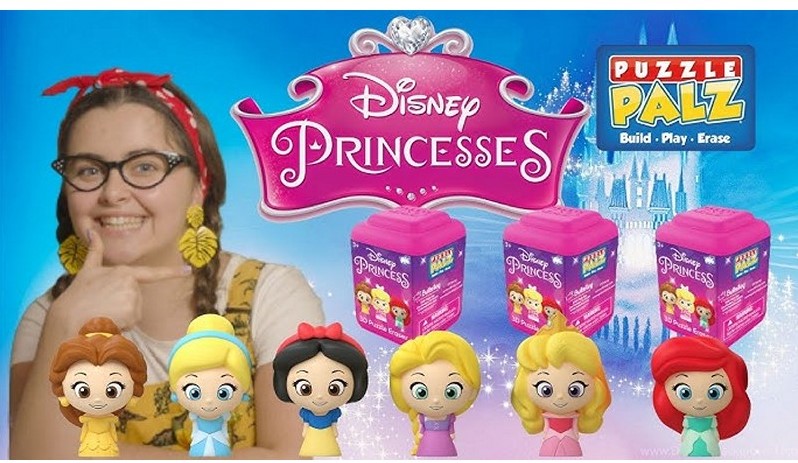 Disney Princess Scented Puzzle Eraser 3D assorted in display (16) 4,5x6cm