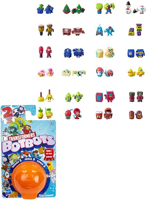 Transformers BotBots Blindbag 6cm + Figure in display (24)