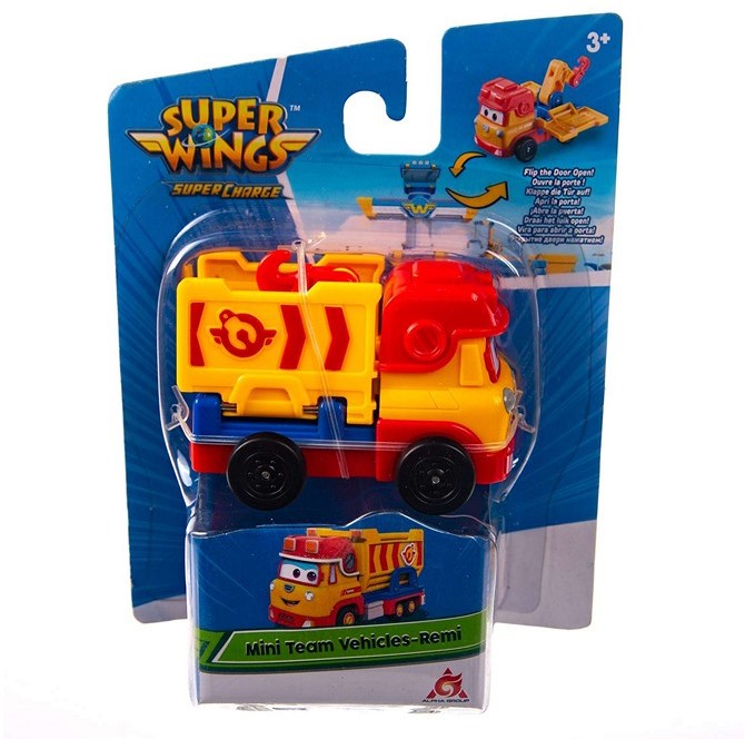 Super Wings Mini Team Vehicles Remi 12x15cm