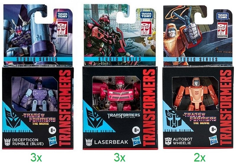 Transformers Generation Studio Series 3 assorti 9,5x19cm