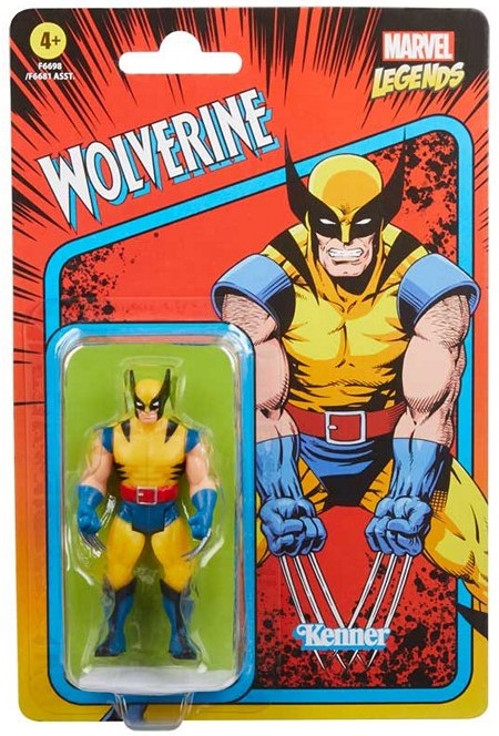 Marvel Legends Retro Wolverine 15x23cm